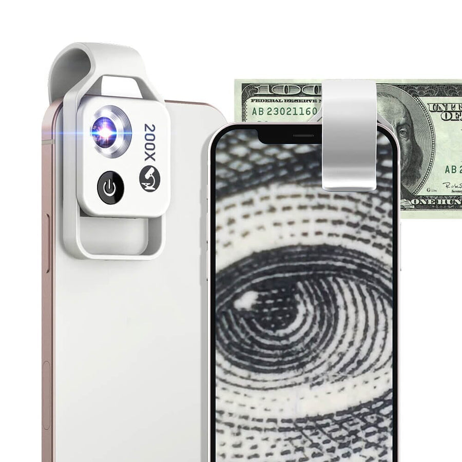 Transformez votre téléphone en microscope grossissant 200 fois avec ...