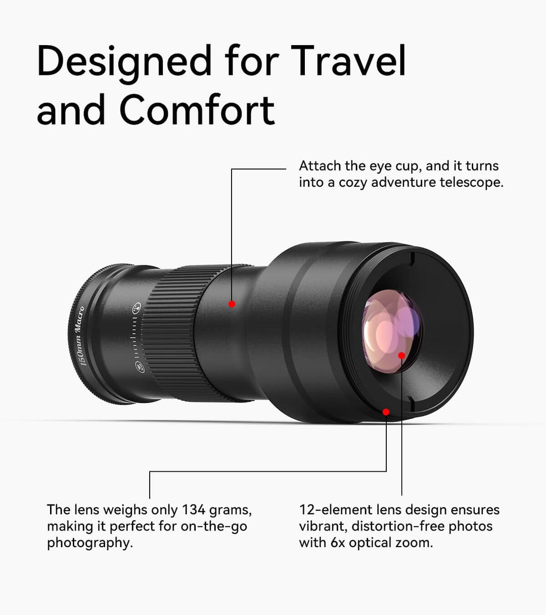 Mobile Phone Telephoto Zoom Lens Kit - Apexel – APEXEL
